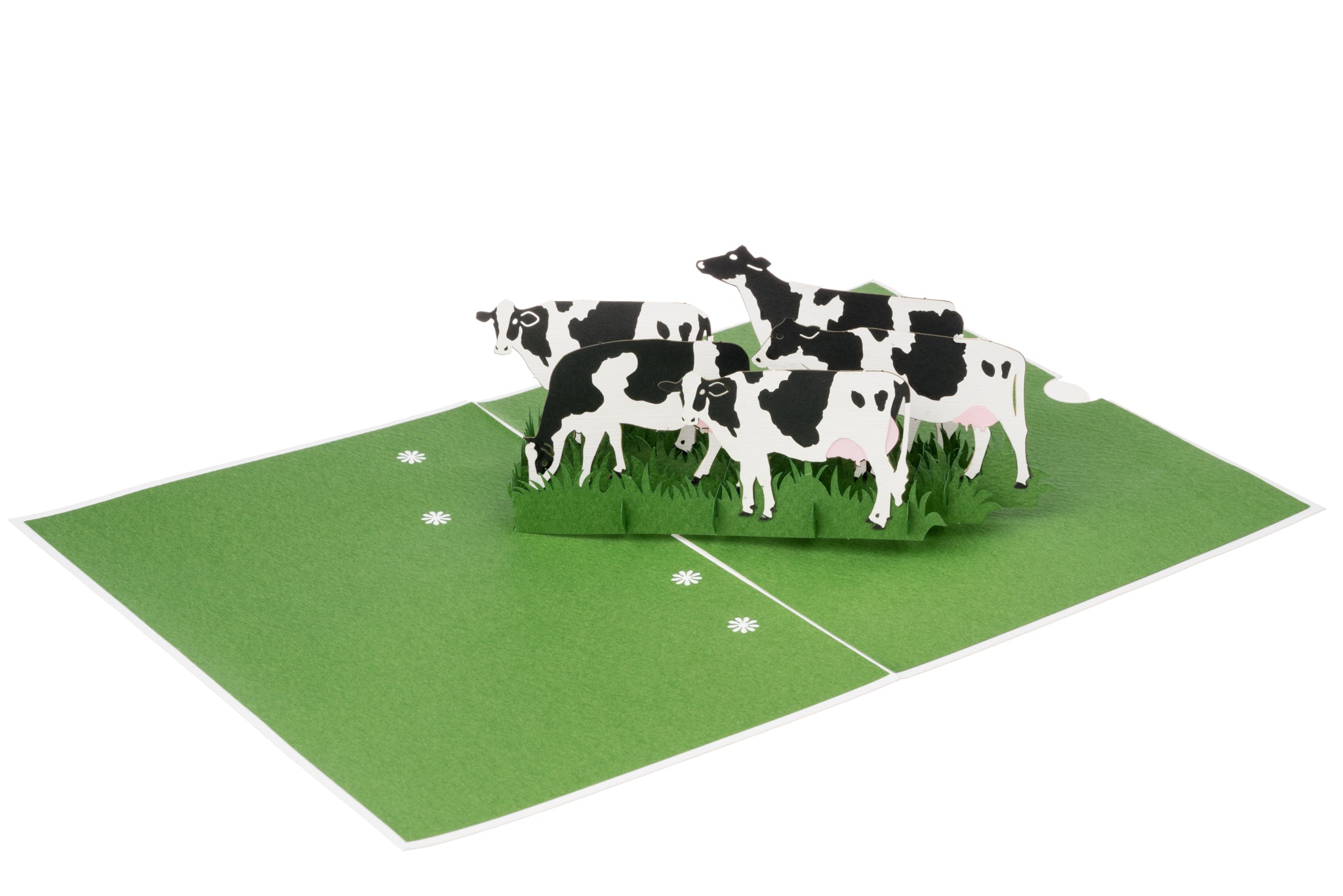 Dairy Cows Pop Up Card – PaperGem